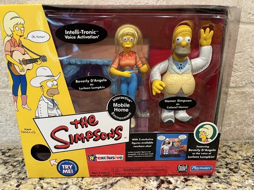 The Simpsons Mobil Home Lurleen Lumpkin Colonel Homer Playmates 2002 | eBay