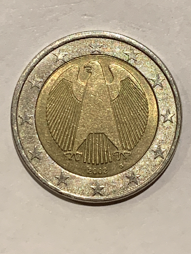 2002 Germany 2 euro coin with - G - EXTREMELY- RARE COIN | eBay UK