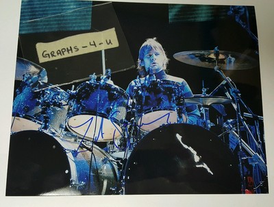 Zak Starkey Signed The Who Autograph Oasis COA k proof | eBay