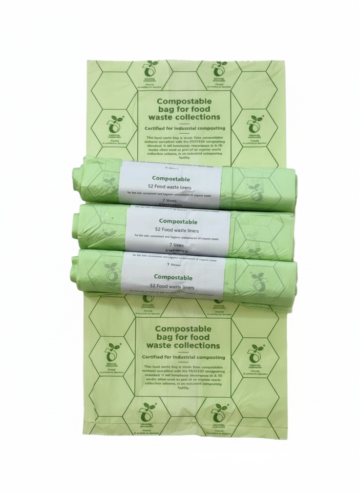 Compostable Food Waste 7L 10L 25L 40L 80L 140L 240L Caddy Bags Wheelie ...