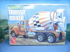 1/25 AMT #1215 KENWORTH / CHALLENGE TRANSIT CEMENT MIXER New in Open ...