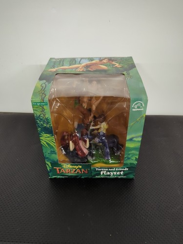 1999 Vintage 90's Applause Disney's TARZAN & FRIENDS Jane, Tantor ...