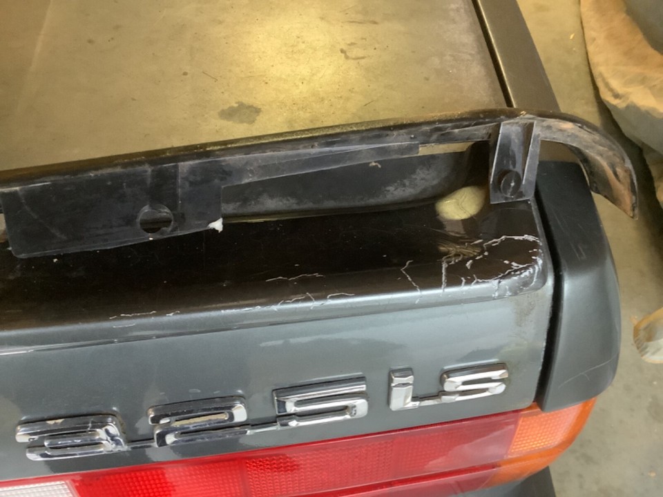 BMW e30 passenger sport seat lower side trim, black | eBay
