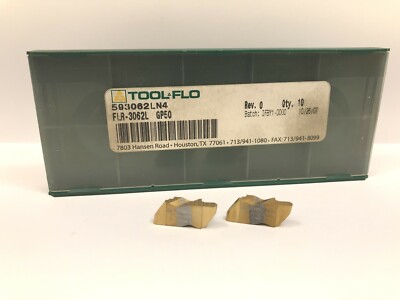 TOOL-FLO FLR-3062L New Carbide Inserts Grade GP50 2pcs | eBay