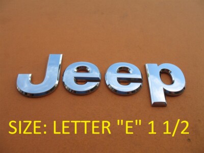 JEEP WRANGLER CHEROKEE GRAND CHEROKEE FRONT HOOD EMBLEM LOGO BADGE SIGN ...