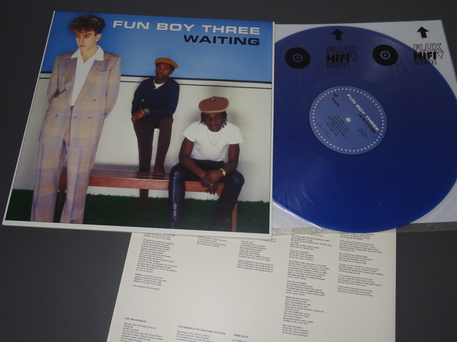 FUN BOY THREE - WAITING / 180g BLUE-VINYL-LP 2022 (MINT-) & INLET | eBay