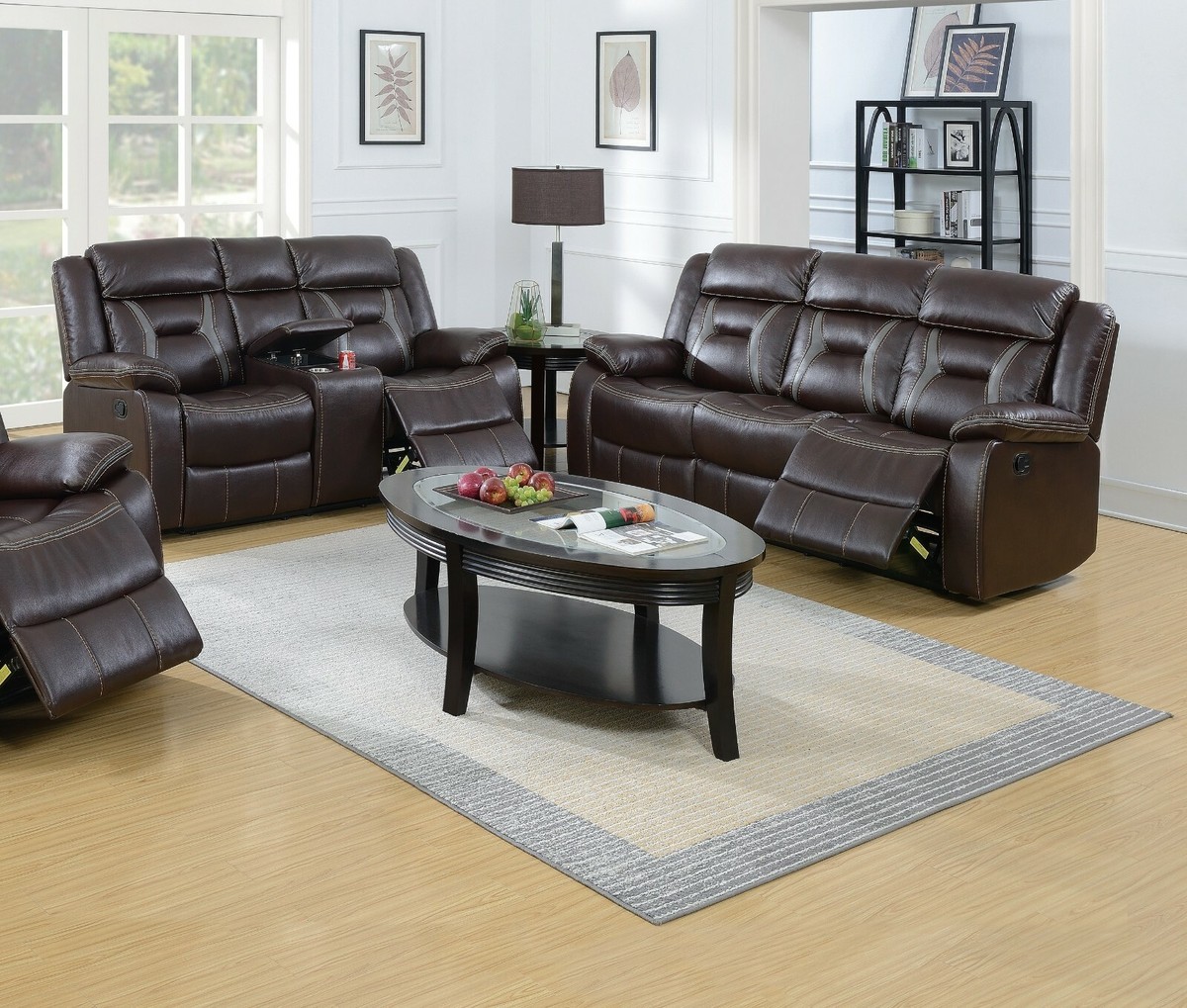 Sofa Set Leatherette | Cabinets Matttroy