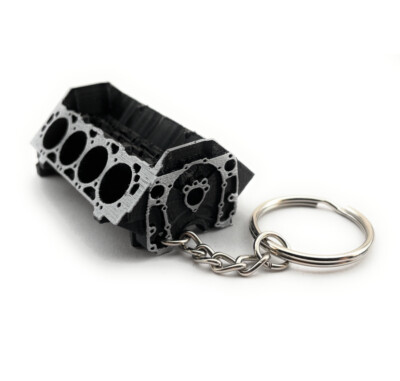 Big Block Chevy V8 Keychain - BBC Chevrolet Engine Block- GM Engine ...