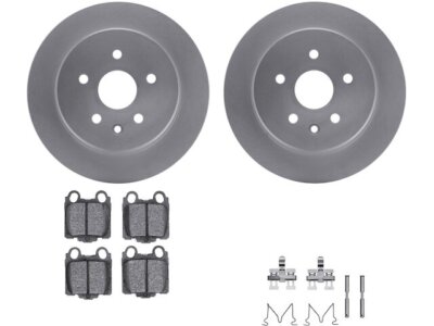 Dynamic Friction 12WN48Y Rear Brake Pad and Rotor Kit Fits 2002-2010 ...