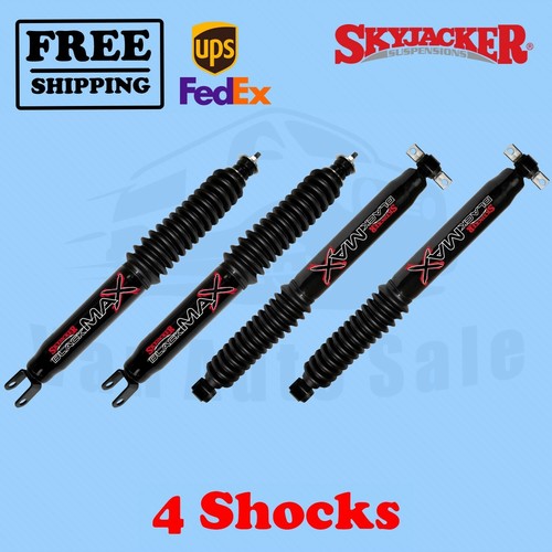 Skyjacker Black Max Shocks 2-3" Front 0-1.5" Rear Lift for Hummer H3 ...