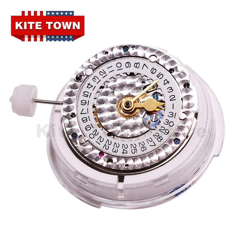 Watch Movement for 3186 GMT II Perlage Mechanical Automatic Movement ...