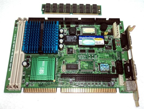 PCA-6154 PENTIUM 586 CPU CARD REV A2-01-1 with Ram | eBay