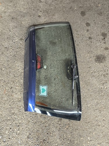 97-01 HONDA CR-V CRV REAR HATCH WINDOW GLASS COMPLETE BLUE | eBay