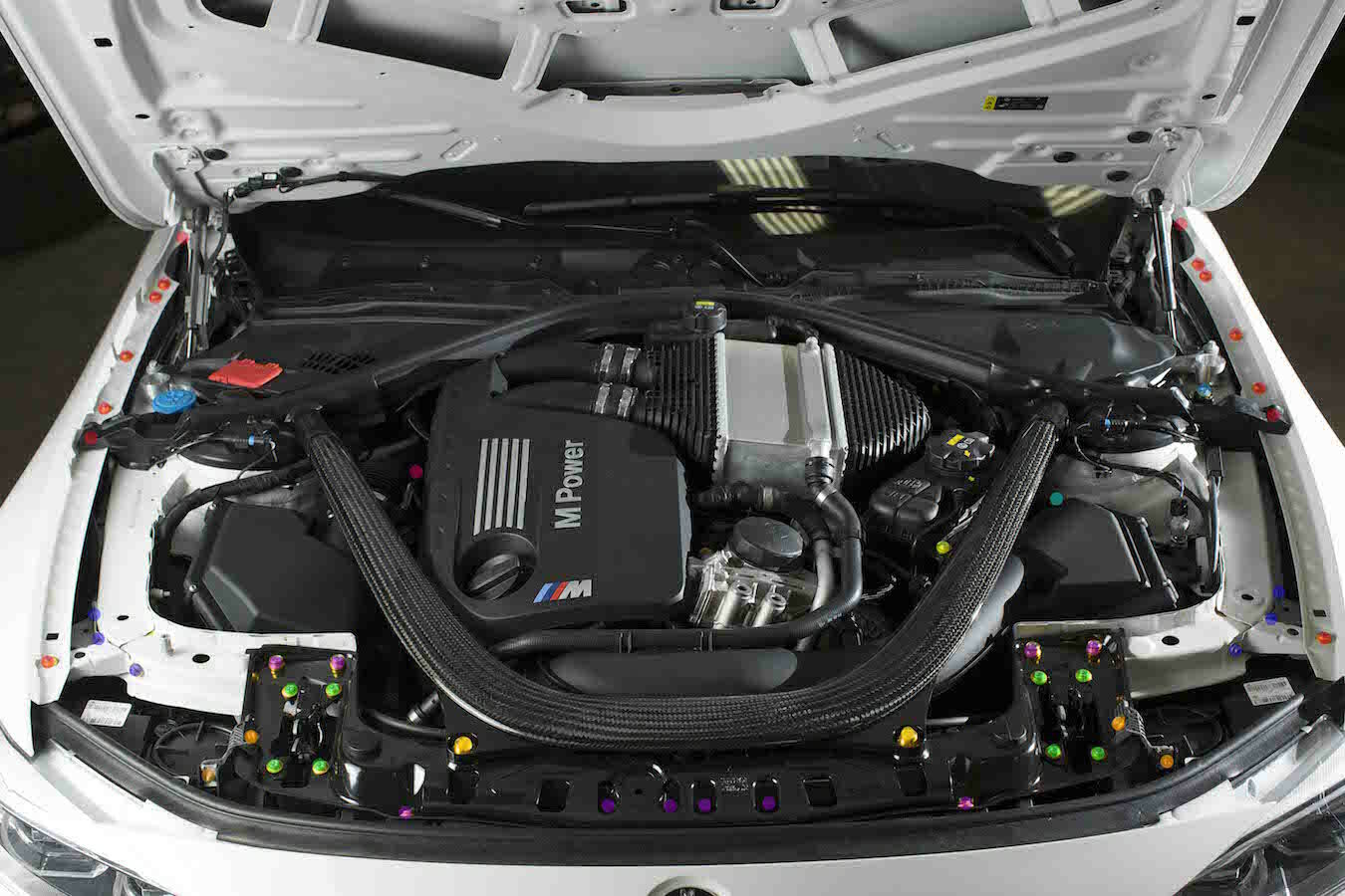 BMW M2C M3 M4 F87 F80 F82 Billet Engine Dress-Up Kit - Various Colours ...