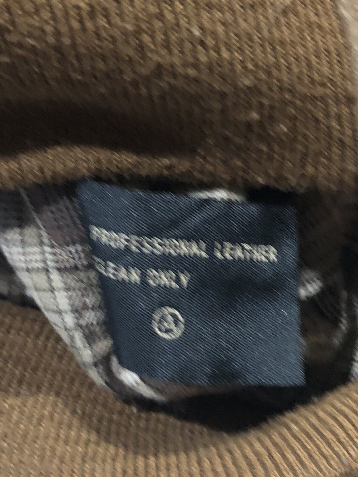 Field Tested Guide Gear Mens 2XLB 100% Leather Brown Jacket Insulated ...