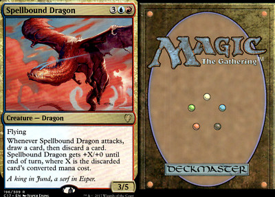 Magic the Gathering- MTG-Spellbound Dragon | eBay