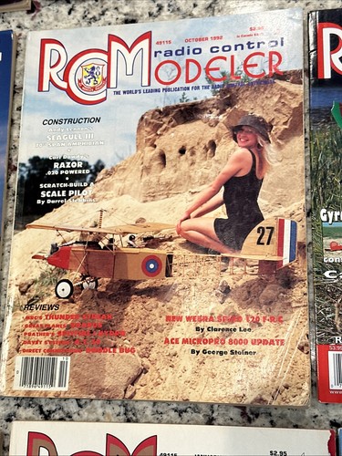 RC Modeler Radio Control Magazines VTG (Lot Of 23) Years Range From ...