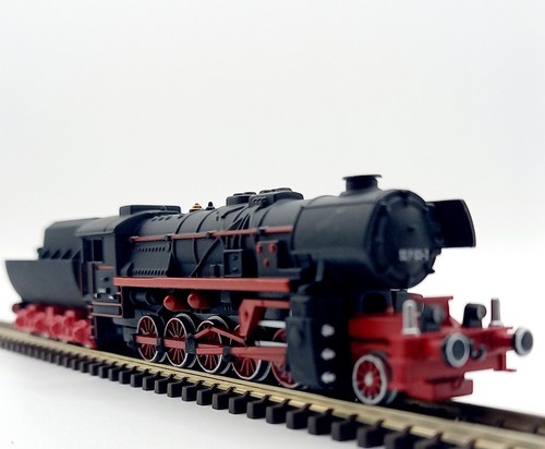 N Gauge Scale World War 2 WWII German Steam Locomotive Train Model ...