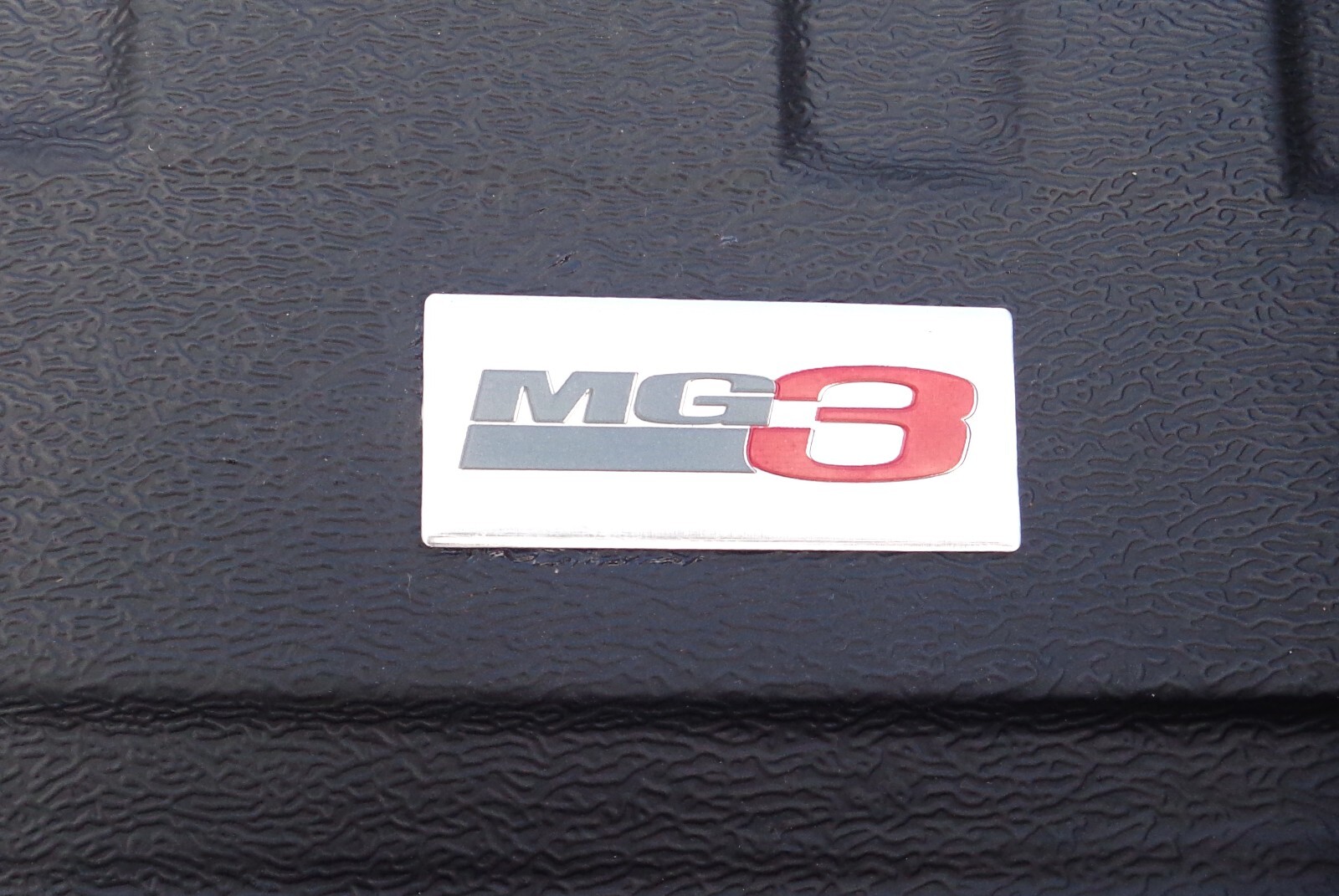 MG3 BOOT LINER HEAVY DUTY BOOT PROTECTOR MG 3 ALLOY LOGO BADGE 2013 ...