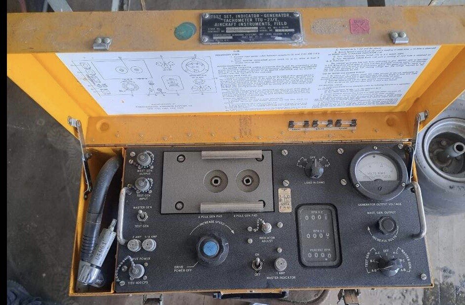 Consolidated Airborne Systems TTU-27/E Test Set/Generator Tachometer ...