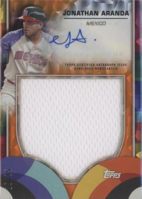 2023 Topps World Baseball Classic - Wbc Autograph Relics Jonathan ...