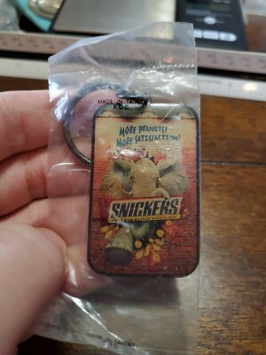 Snickers Candy Bar Keychain ,Vintage Collectible Elephant Key chain | eBay
