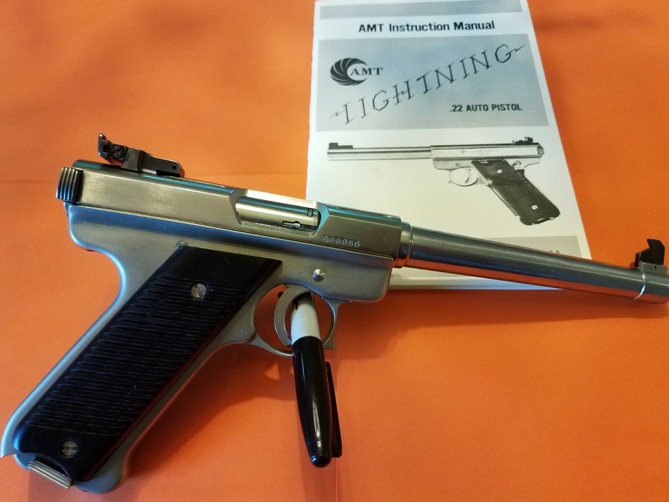 AMT Lightning (Lightening) - Traditional AMT Style - handgun grips | eBay