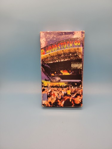 Woodstock '99 1999 Sony RHCP DMB DMX Creed Jewel VHS Music Video ...