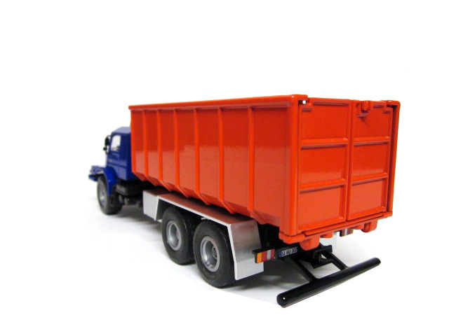 NEW SUPER SIKU 3546 Mercedes Benz Zetros with Roll-Off Skip 1:50 ...