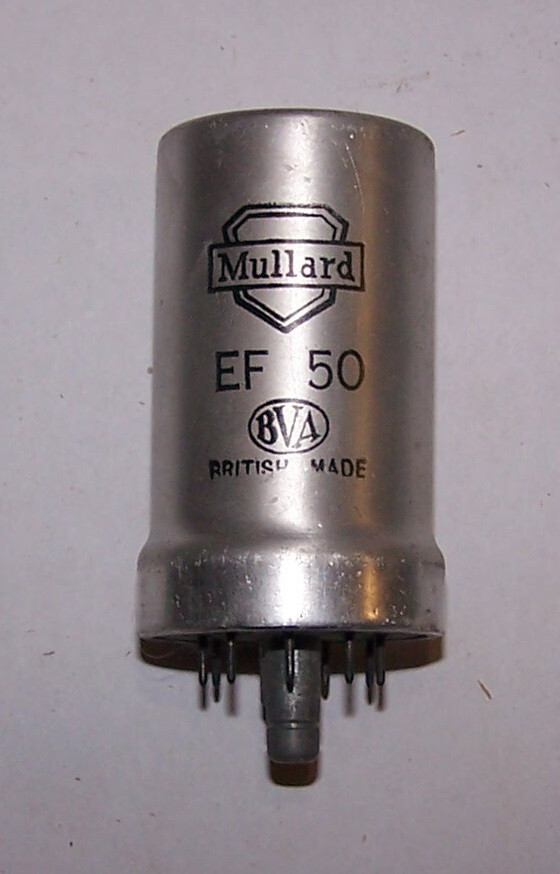 New Old Stock Mullard EF50 UHF Metal Cased Pentode Valve | eBay Australia