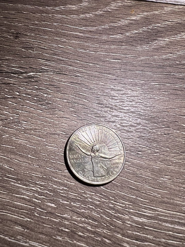 2022 P QUARTER ERROR "In Cod We Trust' U.S. MAYA ANGELOU RARE ERROR COIN | eBay