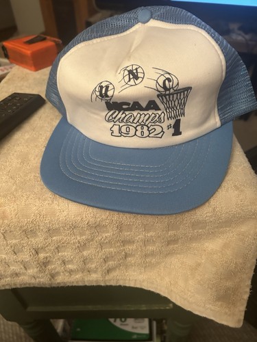 NCAA UNC National Champions Basketball Tar Heels Hat Michael Jordan ...