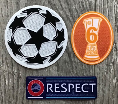 2020 Champion league Europa League 6 times Winner patch batch SEVILLA ...