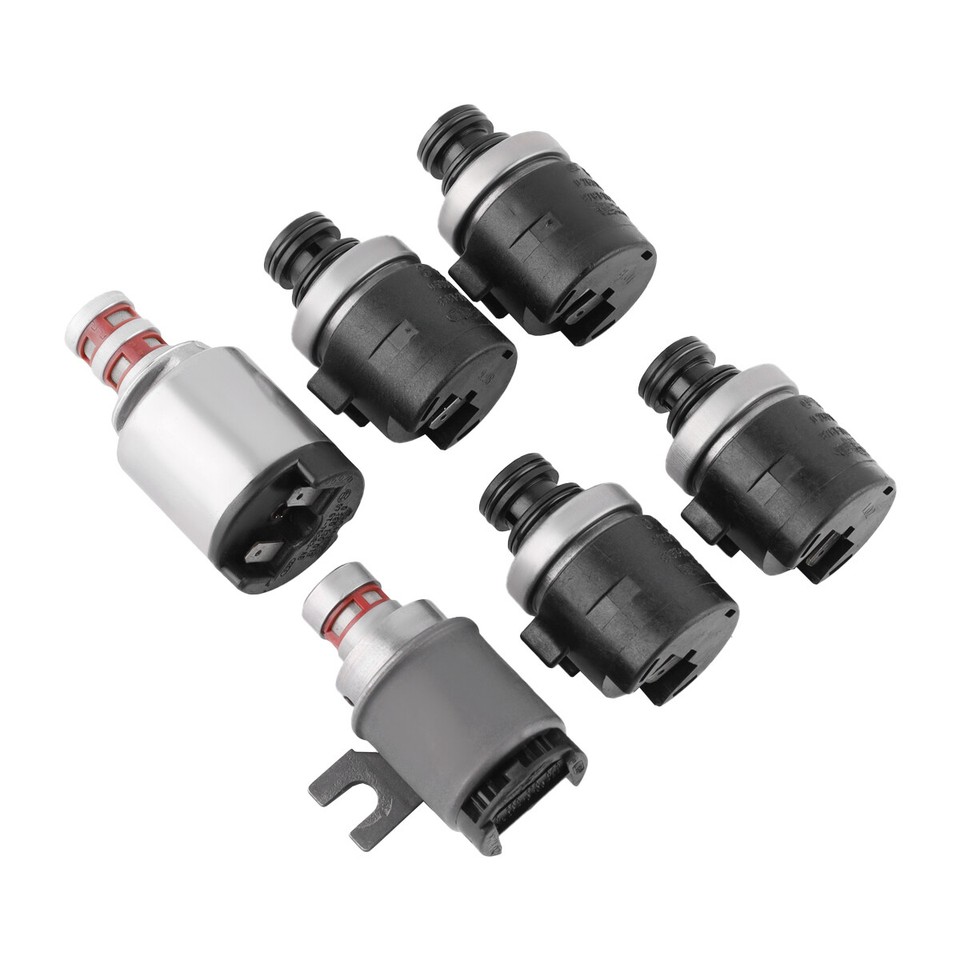 Transmission Shift Solenoid Kit 5R55E 4R44E 6Pcs For Ford Ranger ...
