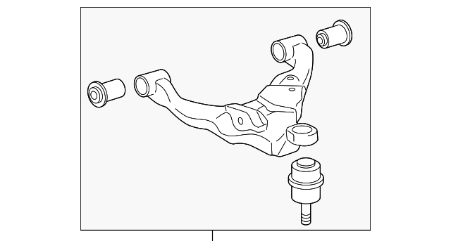 Toyota 4806904040 Genuine OEM Factory Original Lower CNTRL Arm for sale ...
