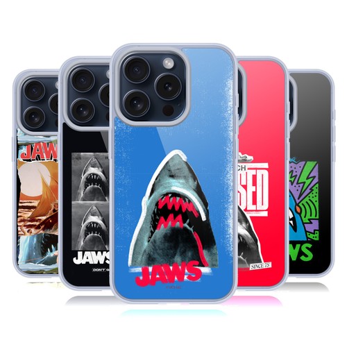 OFFICIAL JAWS GRAPHICS SOFT GEL CASE FOR APPLE iPHONE PHONES | eBay