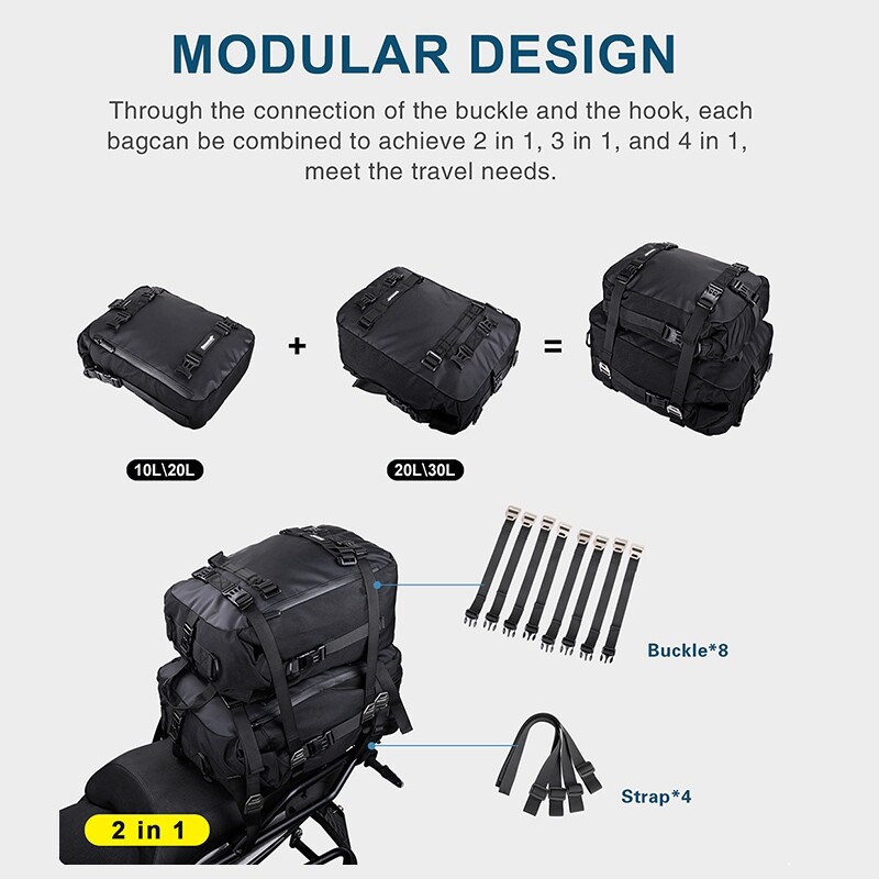Pannier Bag Bicycle Motorbike Bag Road Rear Rack Cycling Rear Bag5885 ...