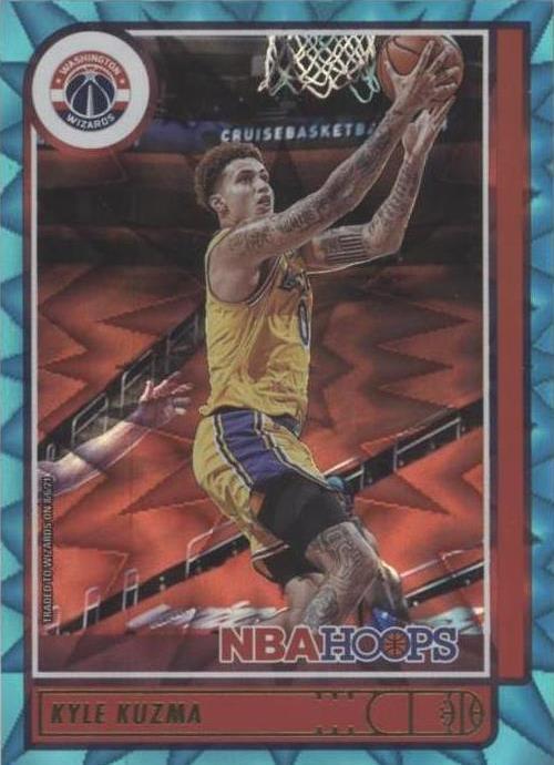 2021-22 Panini NBA Hoops - Kyle Kuzma #166 Teal Explosion for sale ...