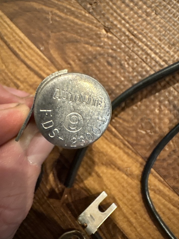 Ford 289 Hipo Dual Point Distributor Points With Autolite Condenser ...