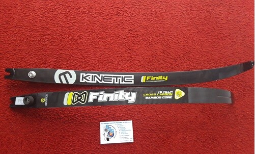 Wurfarme Kinetic Finity ILF Aufnahme Cross Carbon Bamboo Neu ...