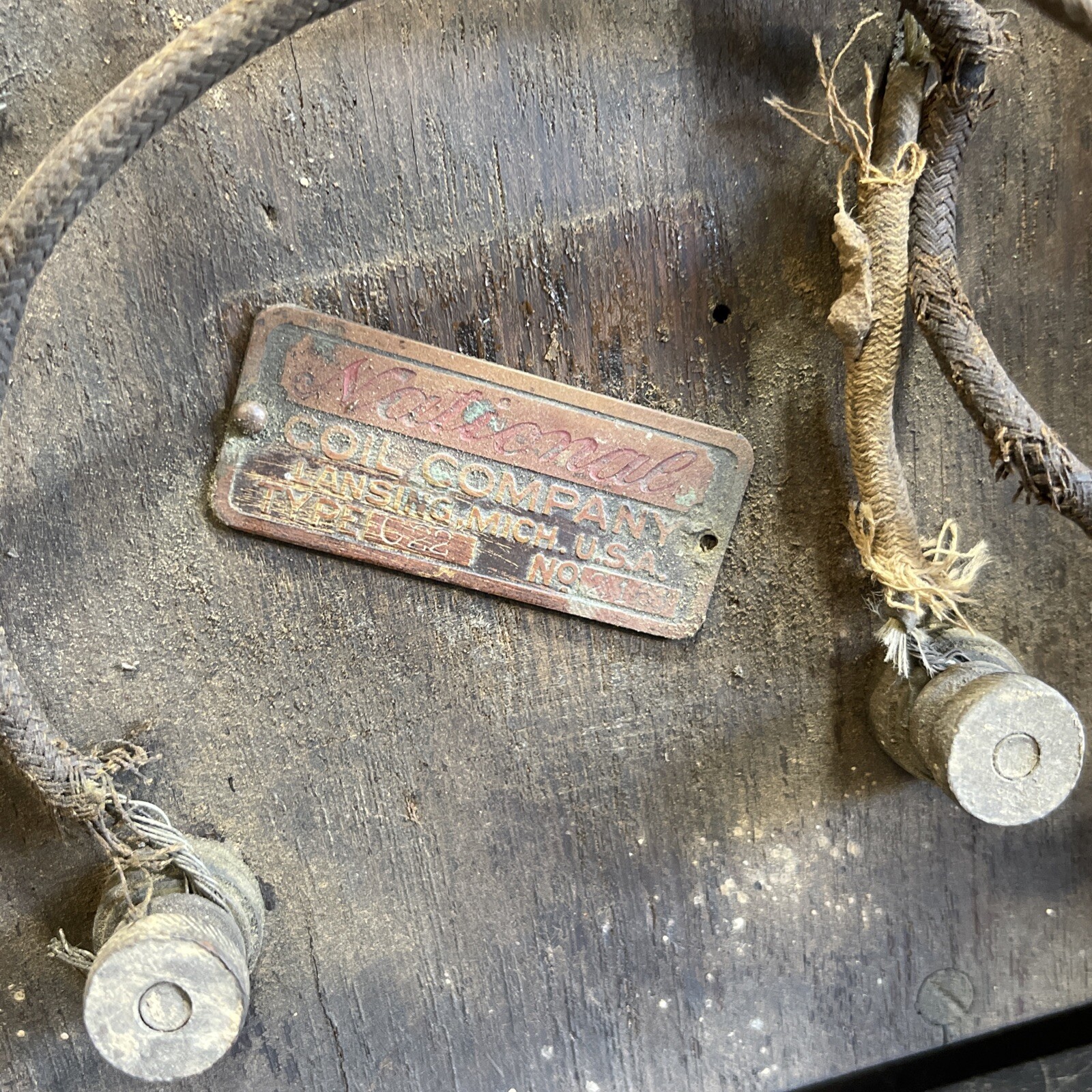 Antique National Coil Dual C22 Wooden Buzz Coil Ignition Automobile ...