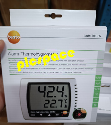 Testo 608-H2 1PCS New Thermometer monitoring alarm Express DHL or FedEx ...