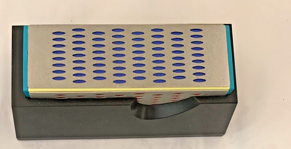 NEW GORDON DIAMOND HONE BLOCK STONE KNIFE SHARPENER WET DRY 4 SIDE ...