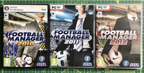 Football Manager PC Game Bundle 2010 11 12 VGC | eBay UK