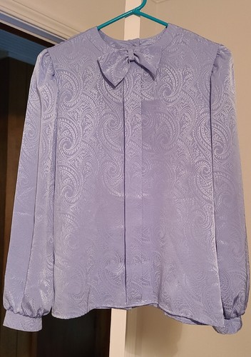 vintage secretary blouse bow - Gem