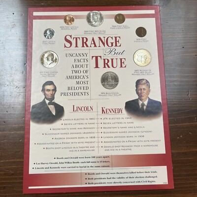 Strange But True Lincoln Kennedy Coin Collection | eBay