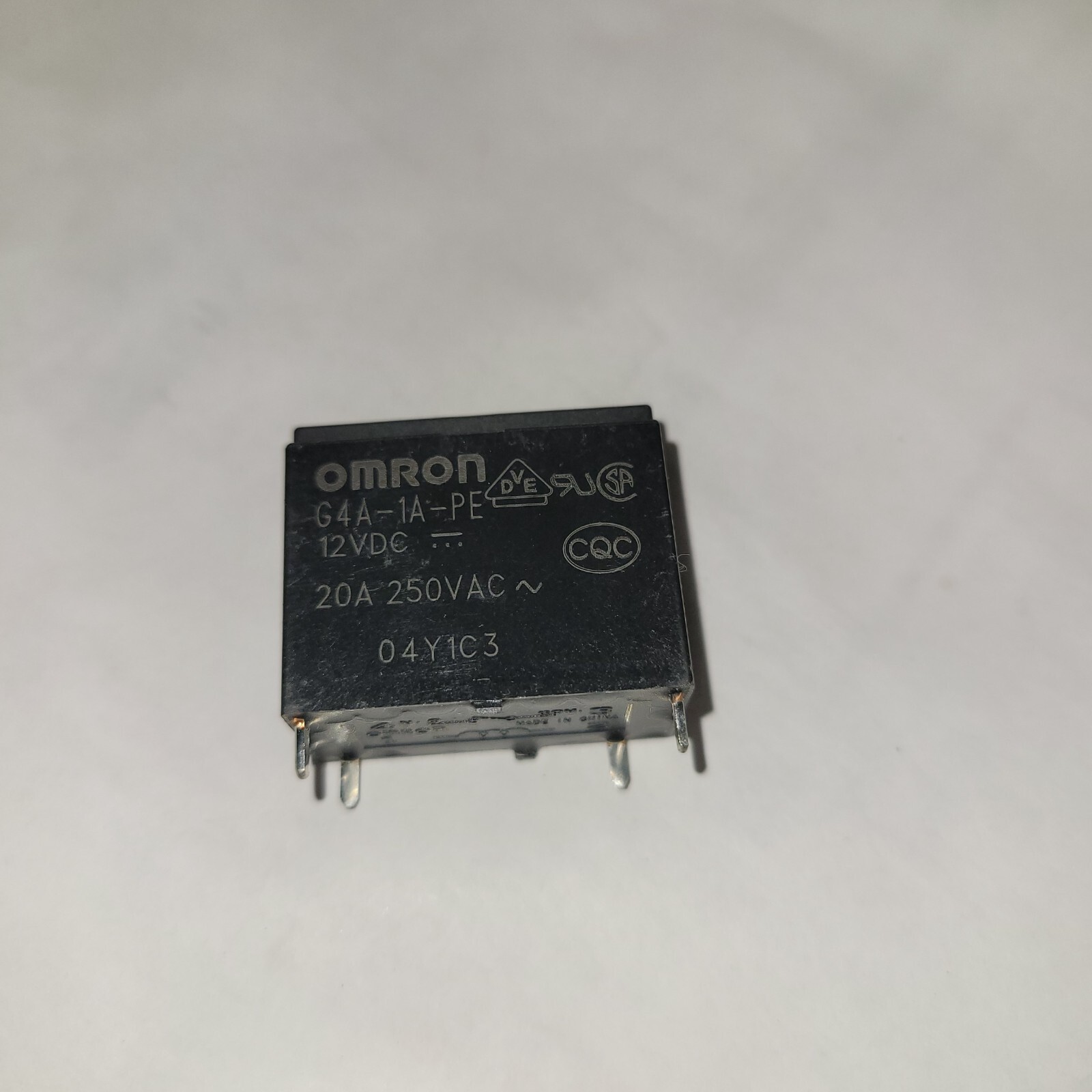 NEW 50 Pack OMRON G4A-1A-PE(C) 12VDC Power Relay (SHIPS FREE) | eBay