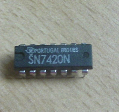 SN7420N - CI - DUAL 4-INPUT AND GATES - DIP-14 - TEXAS INSTRUMENTS | eBay