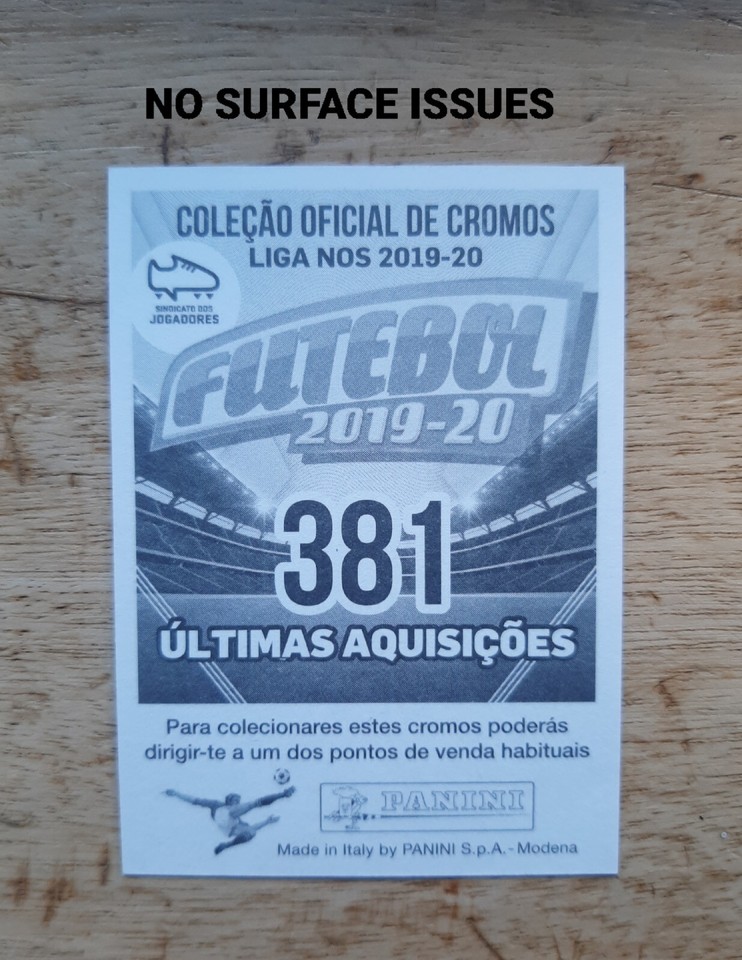 2019 Panini Futebol 2019-20 FABIO SILVA ROOKIE Sticker #381 Porto S1 | eBay