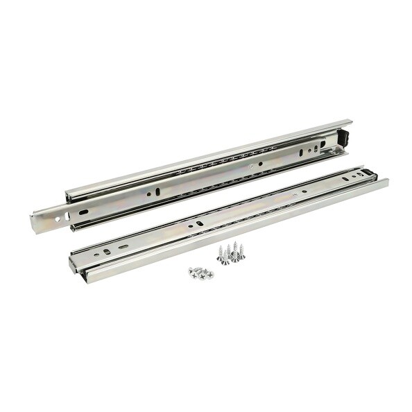 Double Fully Extension Ball Bearing Drawer Slide Runners Heavy Duty ...